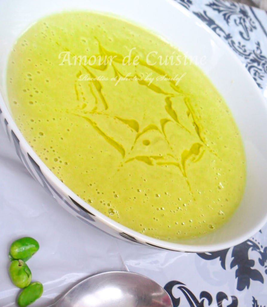 Recette soupe de feves