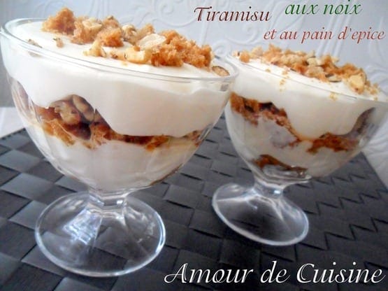 tiramisu au pain d'epice - Amour de cuisine