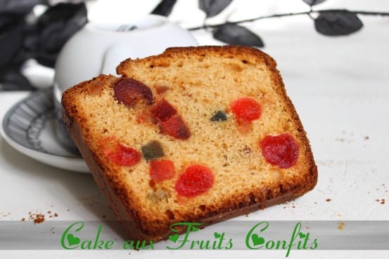 Cake aux fruits confits - Amour de cuisine