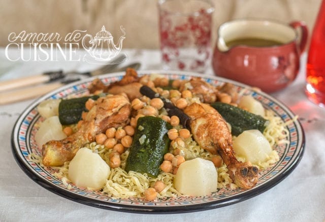 rechta algéroise, cuisine algerienne - Amour de cuisine
