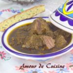 mouloukhiya, ou mloukhia au boeuf - Amour de cuisine