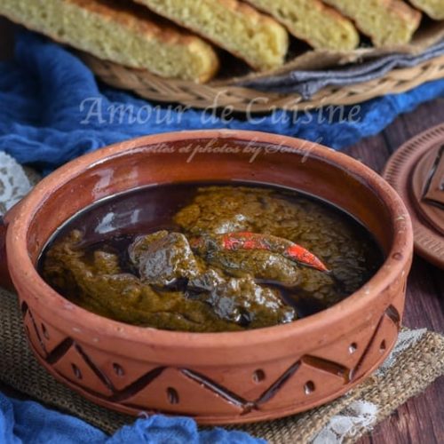 Mloukhia au boeuf ou mouloukhia - Amour de cuisine