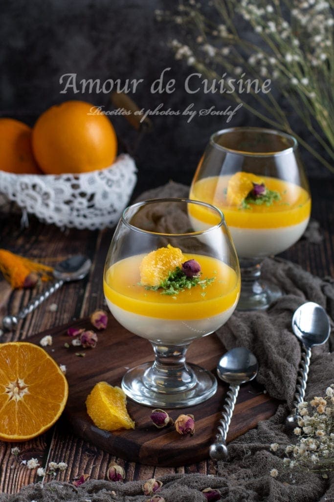 Palouza à l'orange balouza dessert algérien