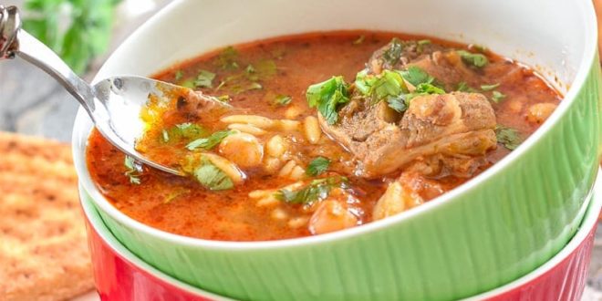 chorba algérienne aux langues d'oiseaux - Amour de cuisine