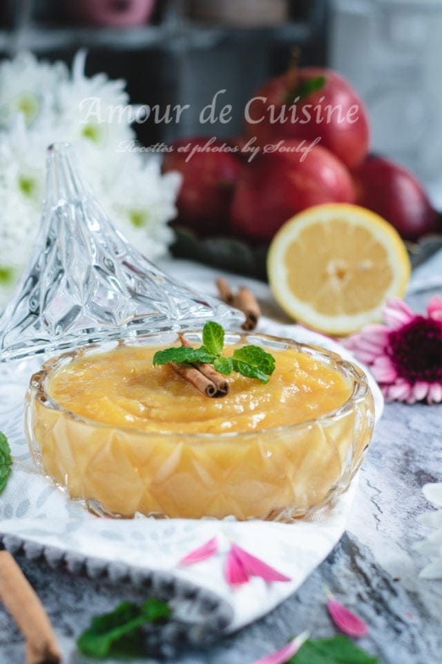 compote de pommes facile et rapide