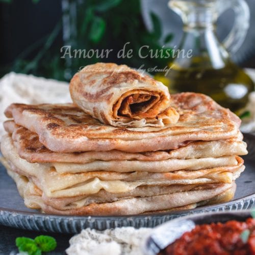 mhadjeb mhajeb algerien mahdjouba (msemen farci) - Amour de cuisine