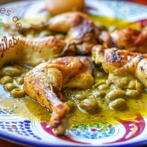 poulet mhamer à la marocaine facile - Amour de cuisine