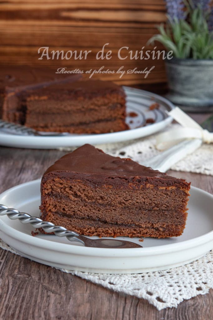 Sachertorte recette gateau autrichien au chocolat