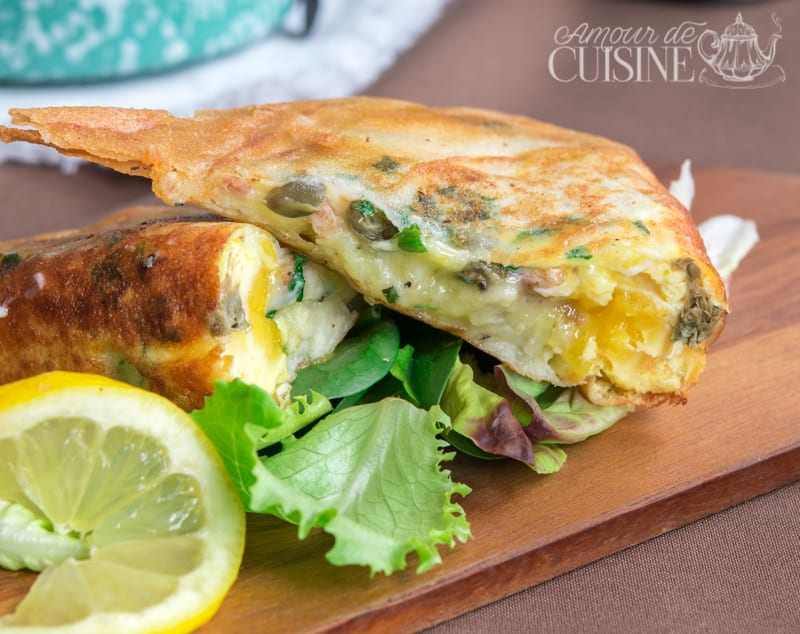 Tunisian Brik with Egg and Tuna: Easy, Crispy Recipe