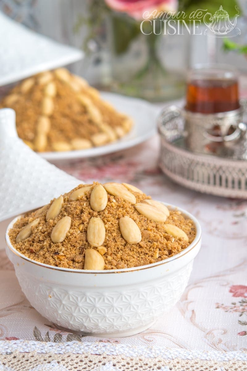 recette de sellou ou sfouf marocain - Amour de cuisine
