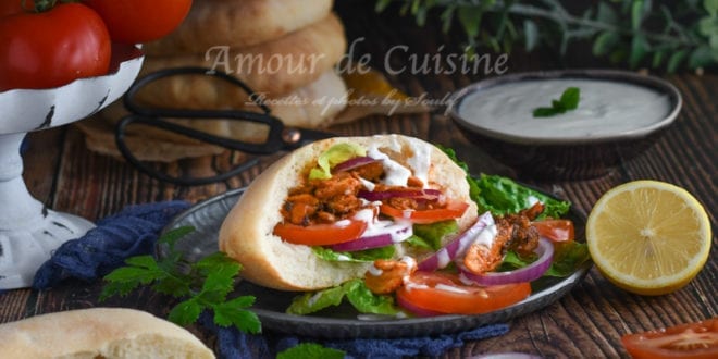 meilleure recette de kebab au poulet maison - Amour de cuisine