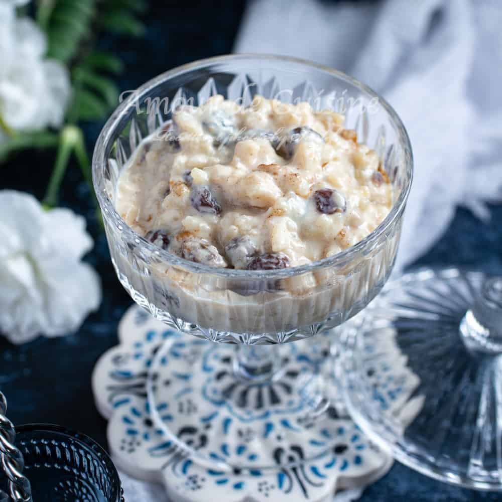 Riz au lait cuit au four - Amour de cuisine