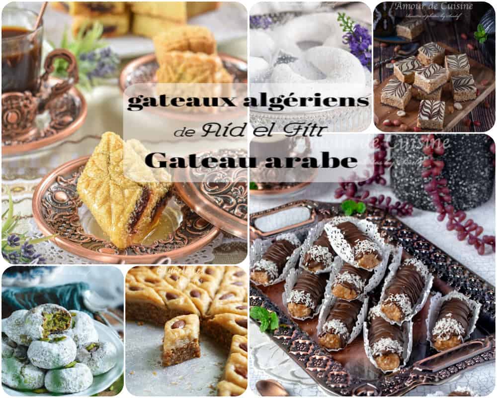 gateaux algeriens et arabe 2024 gateau Aïd el fitr