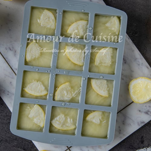 Concentré de jus de citron fait maison - Amour de cuisine