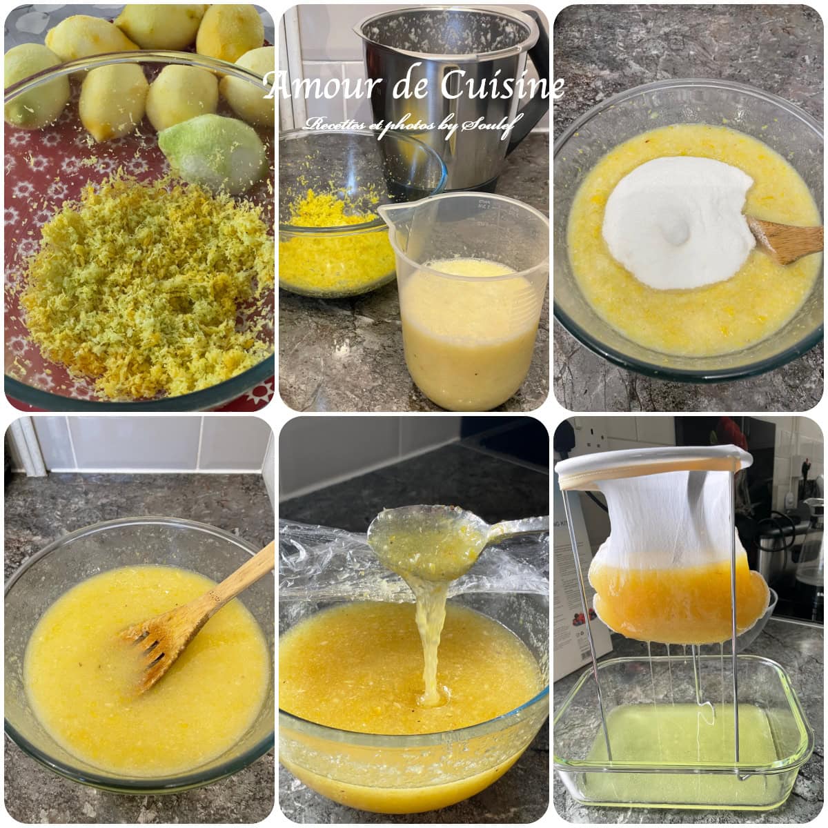 Concentré de jus de citron fait maison - Amour de cuisine
