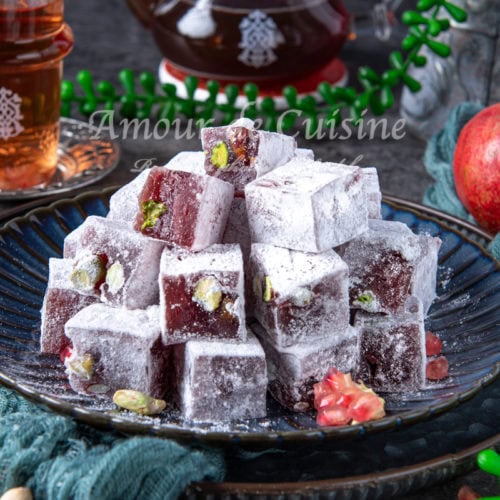 recette des loukoum turc (sans gélatine)