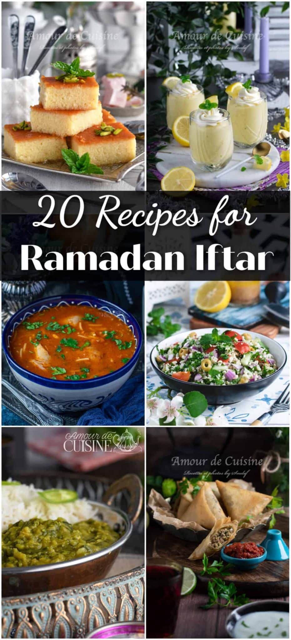 Ramadan recipes for Iftar