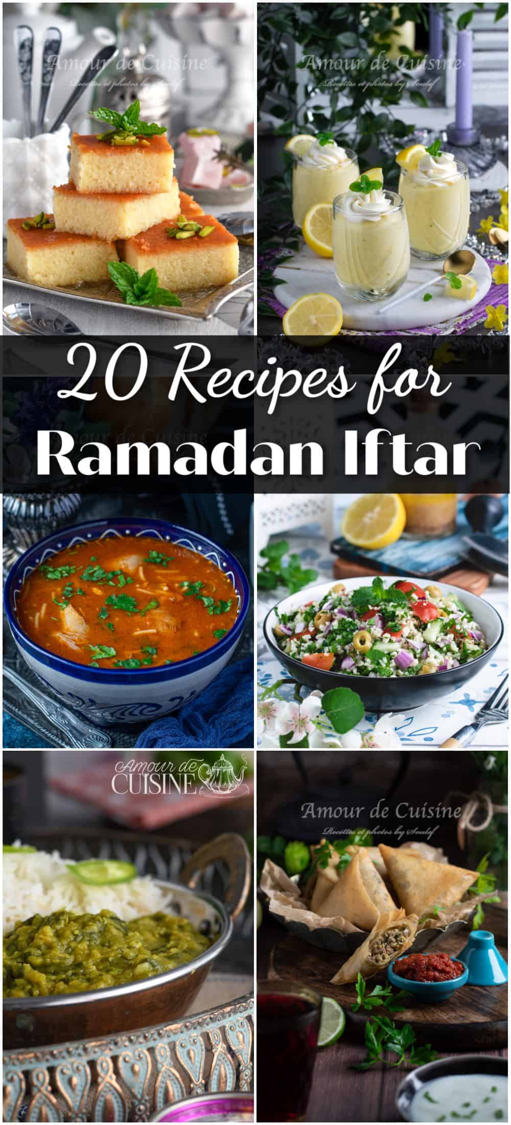 Ramadan recipes for Iftar