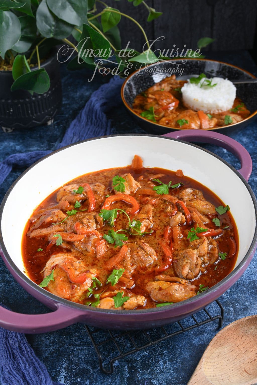 Poulet au Curry Rouge Thaï : Recette Facile, Crémeuse et Pleine de Saveurs