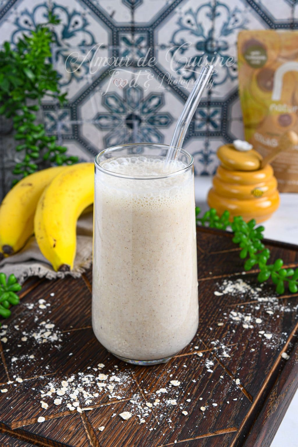 Smoothie banane et avoine : un petit-déjeuner express pour bien ...
