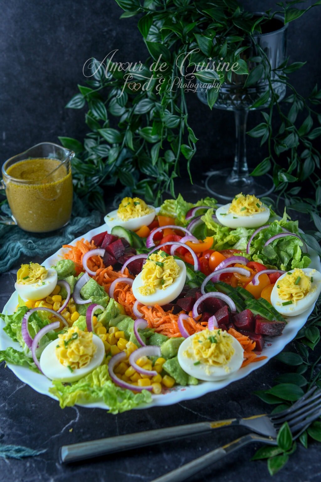 Salade de crudités croquante et originale